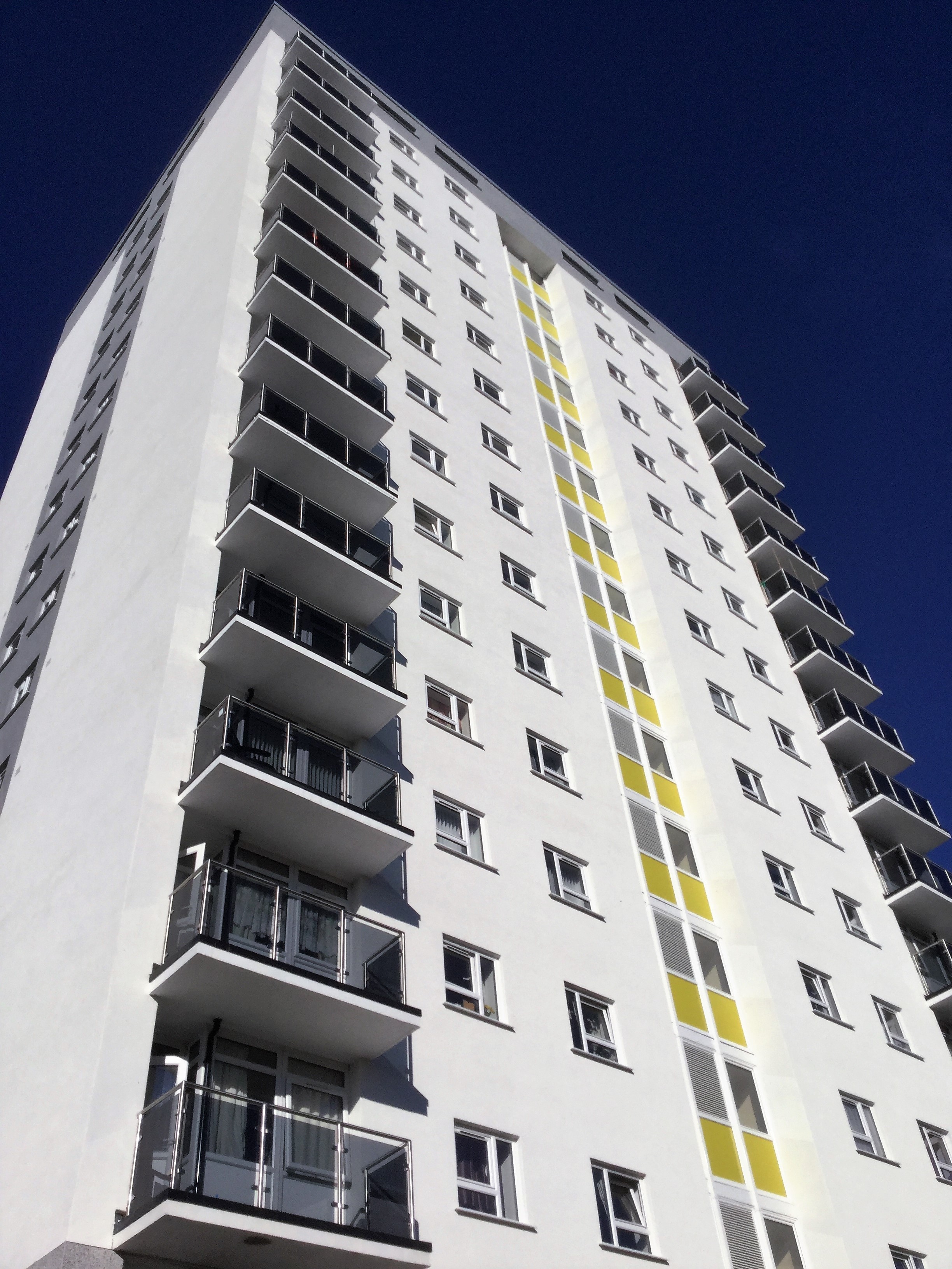 Two tower blocks transformed - Glass Times