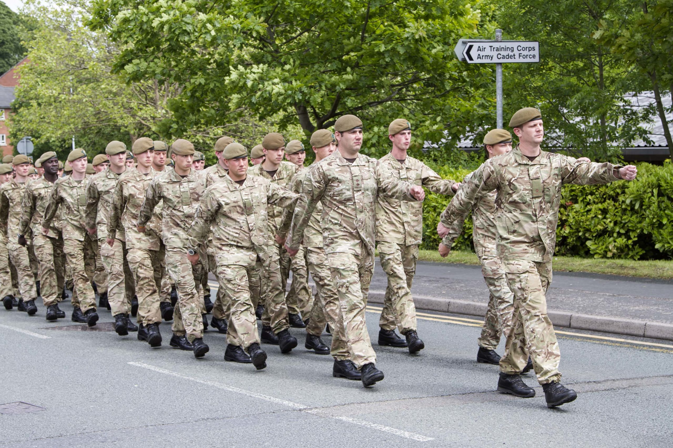 Training with military precision - Glass Times