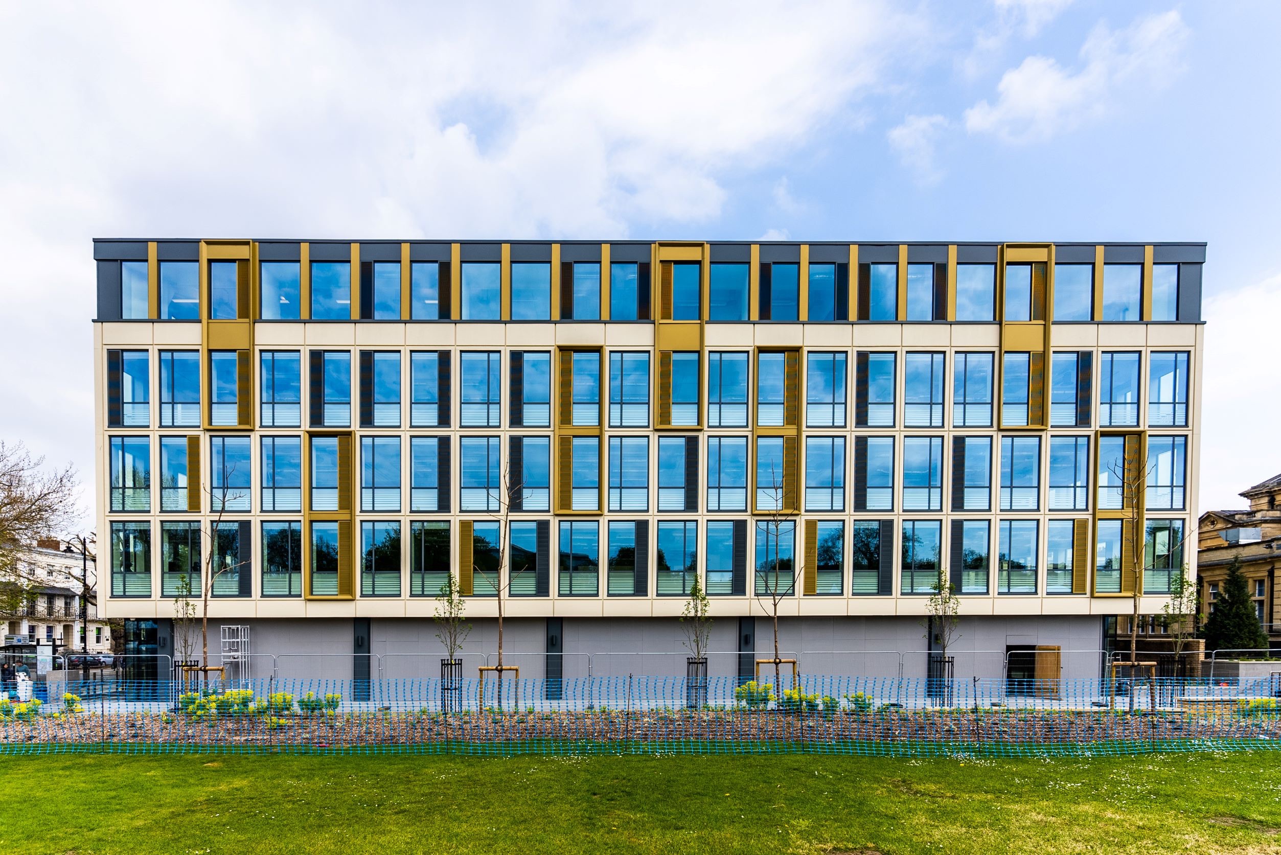 Contemporary commercial development - Glass Times