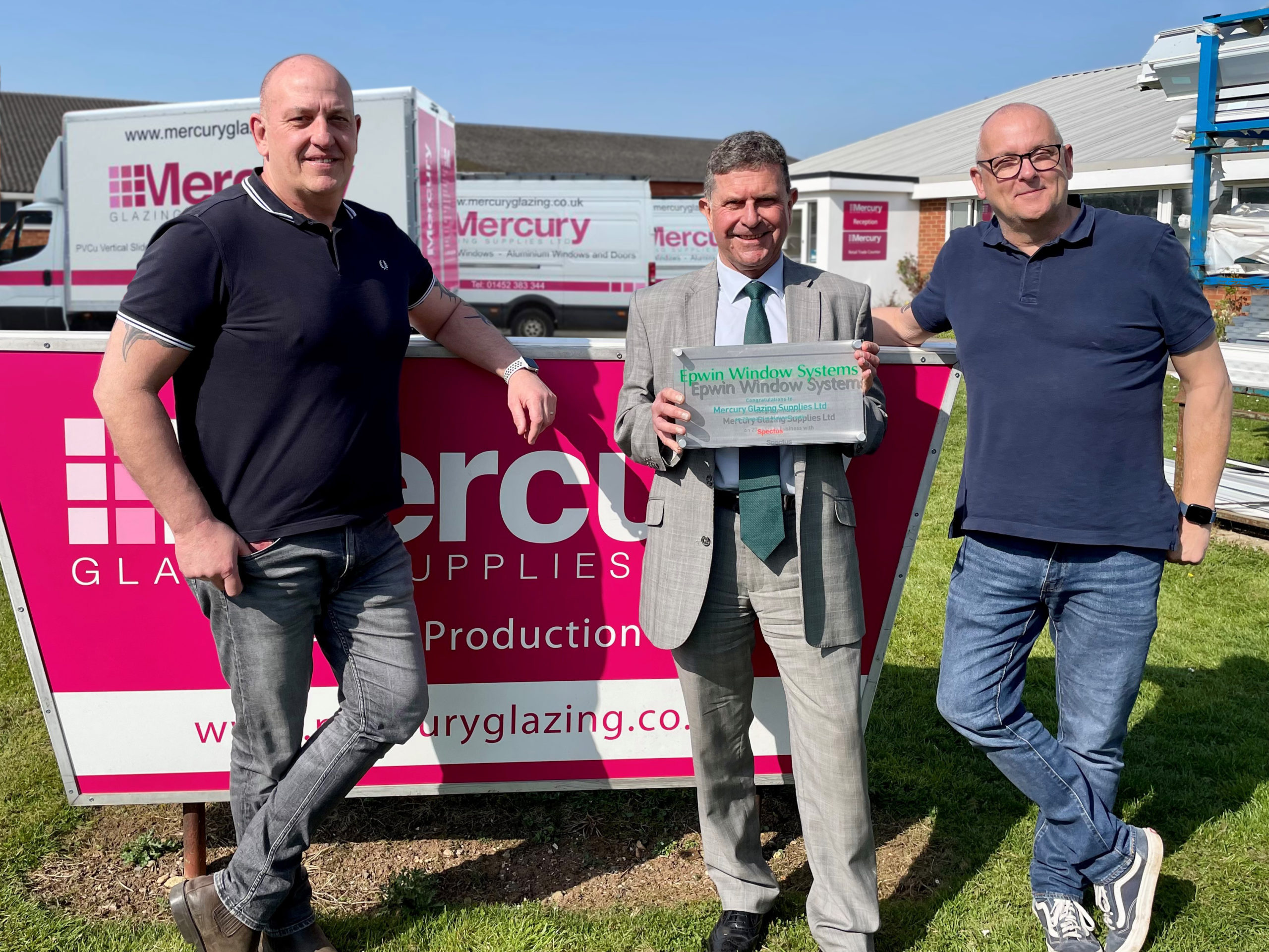 Mercury celebrates 20 years of Spectus partnership - Glass Times