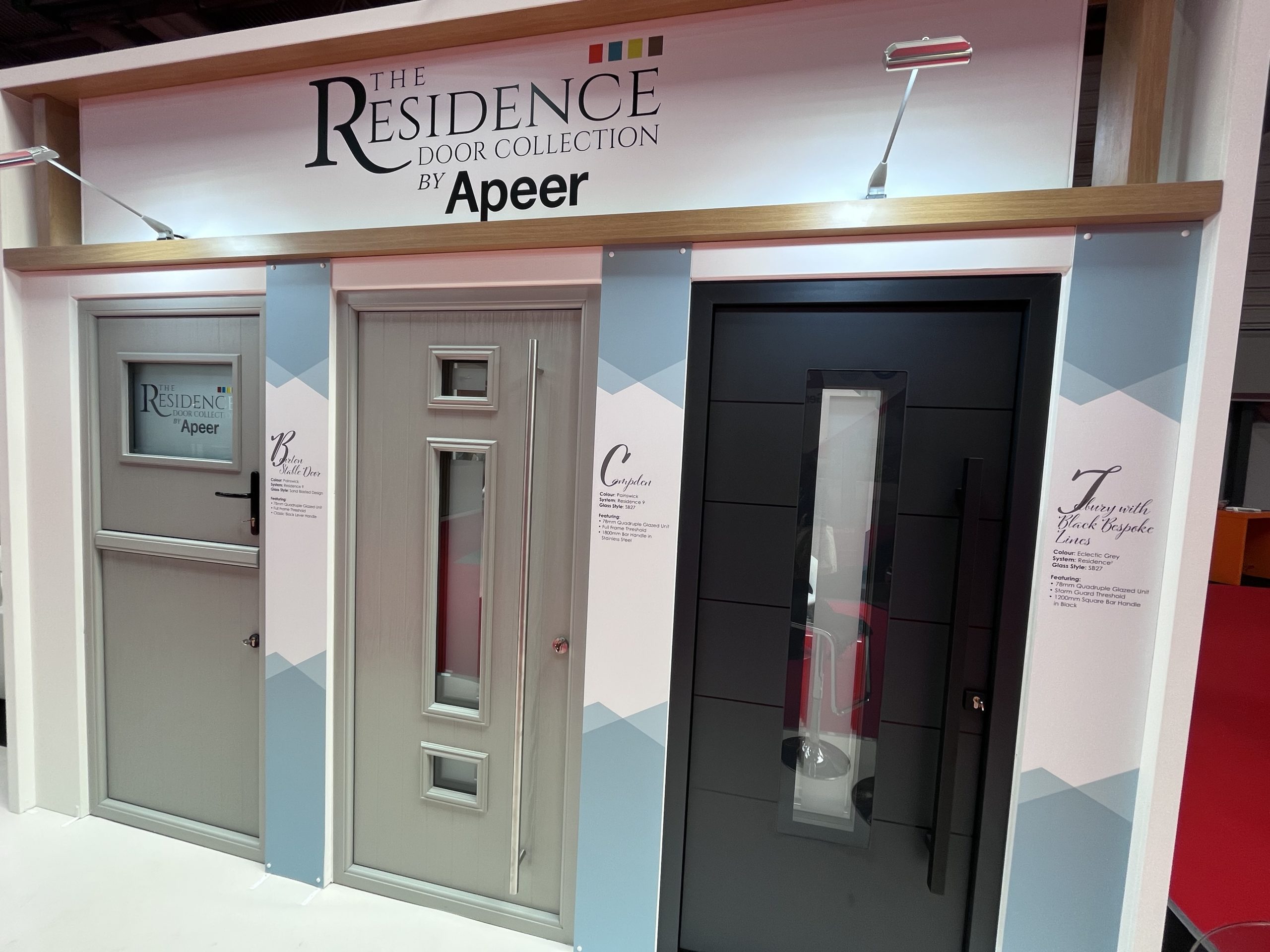U values of 0.51 for Residence Door Collection by Apeer - Glass Times