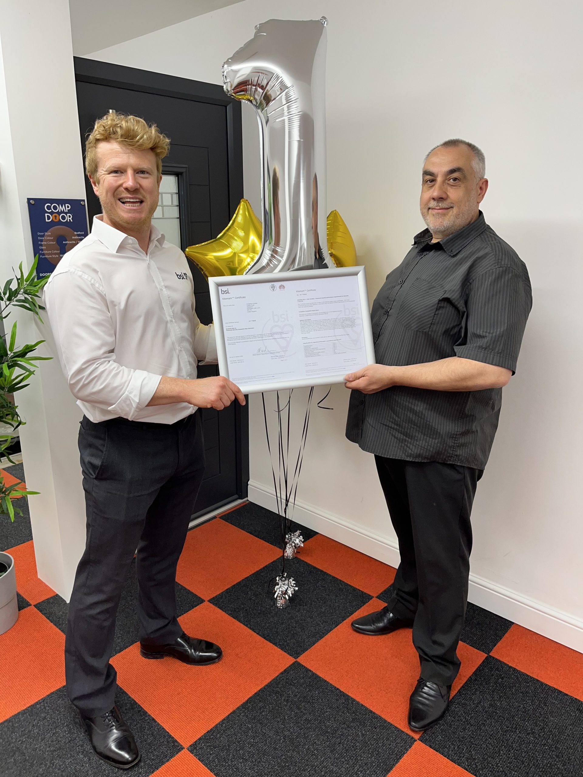 Comp Door achieves PAS 24:2022 - Glass Times