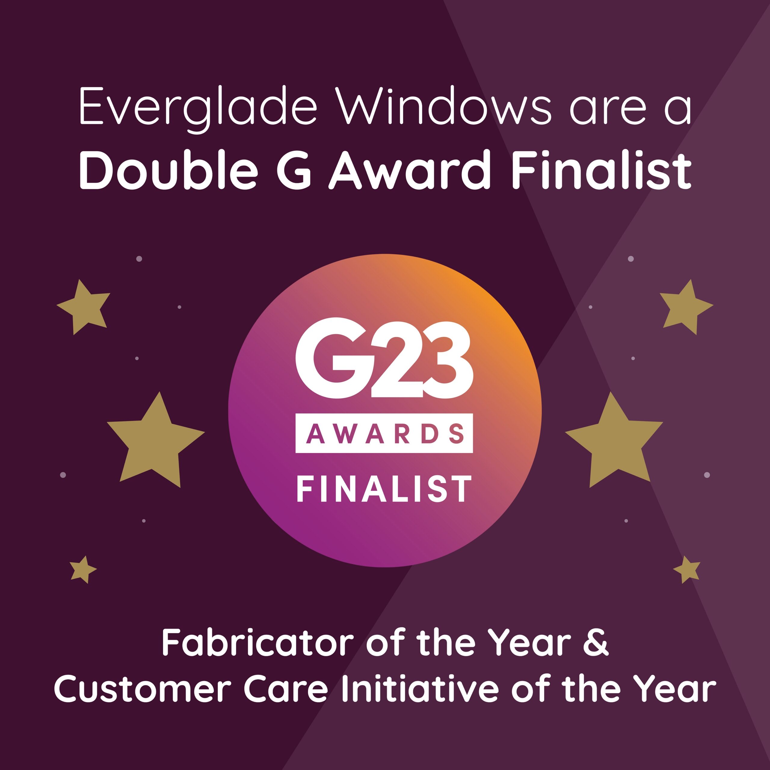 Everglade Windows a two-time finalist at G23 - Glass Times