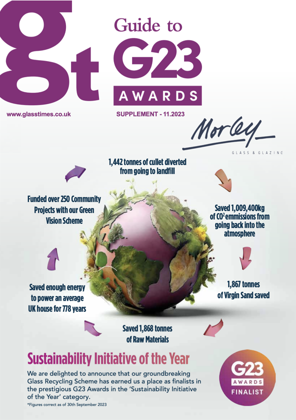 Glass Times November Supplement 2023 - Guide to G23 Awards - Glass Times