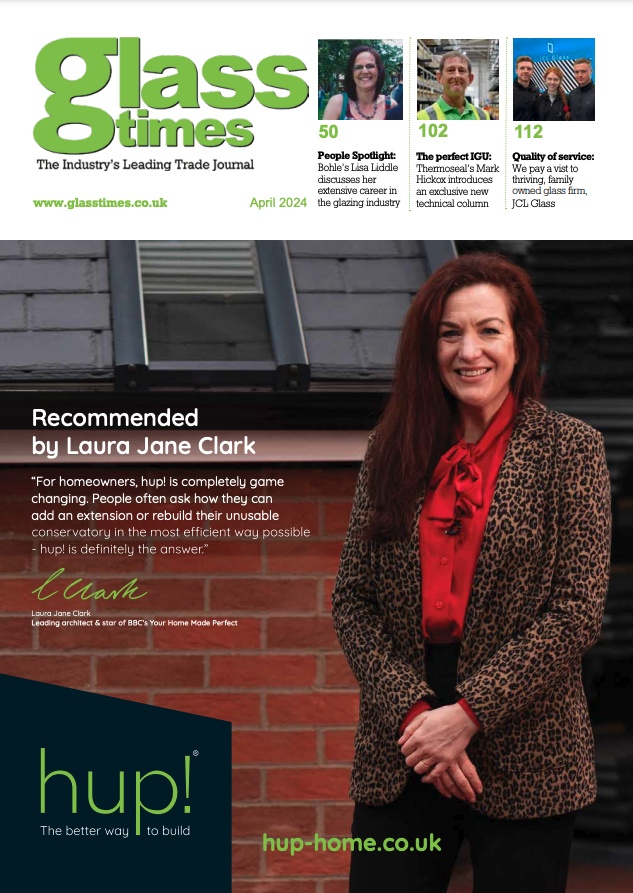 Glass Times April 2024 - Recommended by Laura Jane Clark - Glass Times