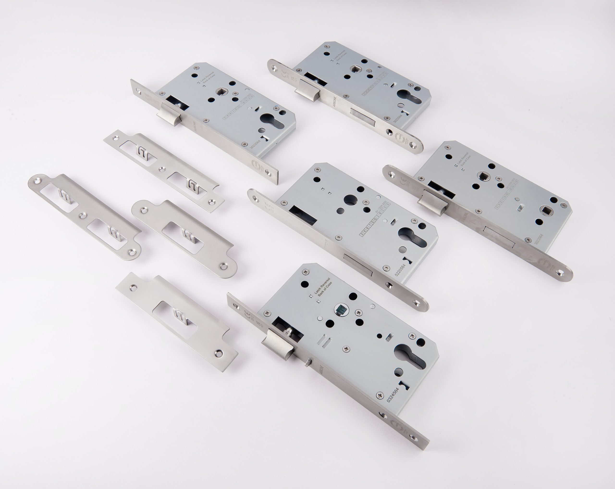 New square forend locks from Arrone - Glass Times