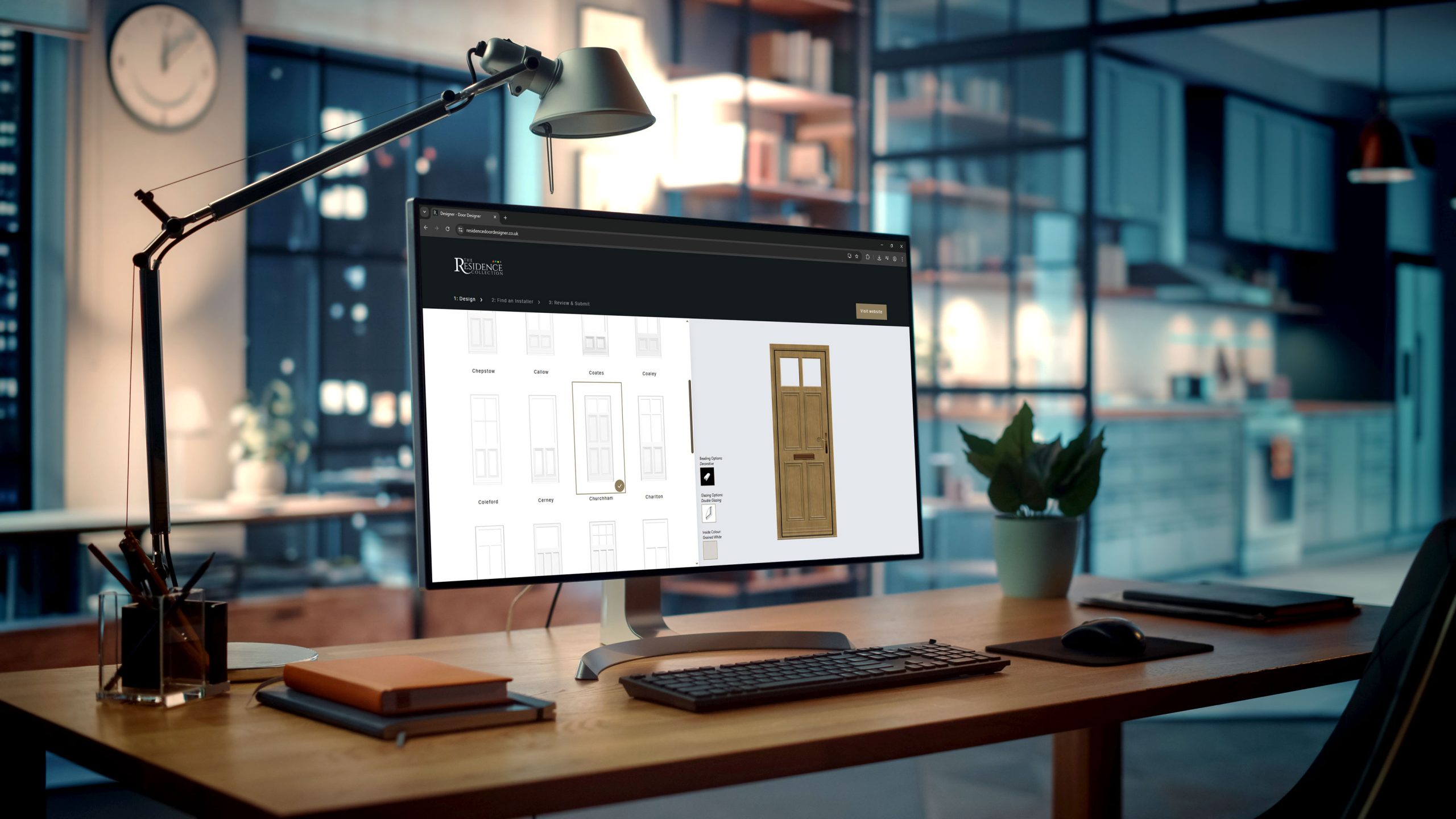 New Residence door configurator - Glass Times