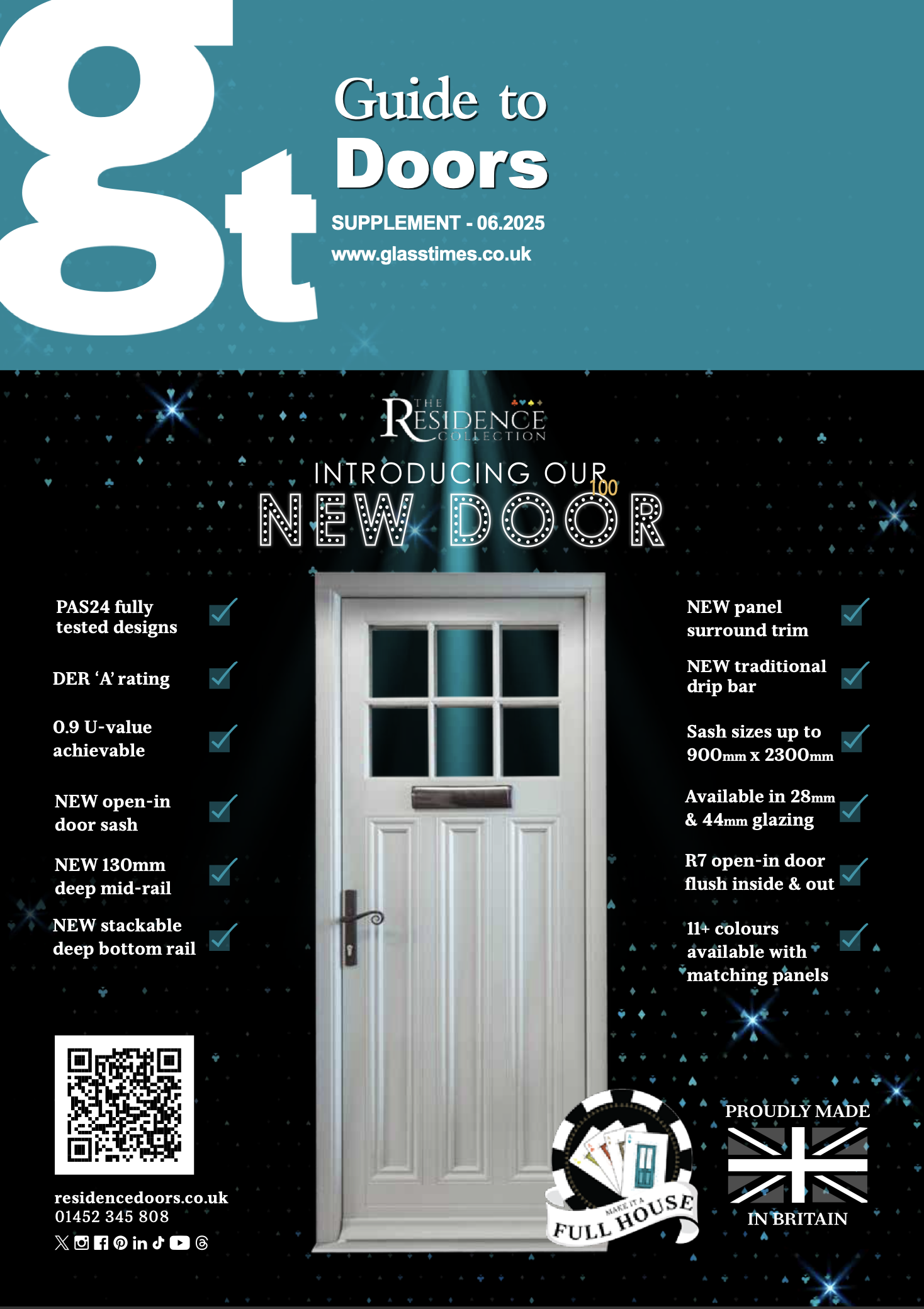 Glass Times June 2025 - Introducing Our New Door - Glass Times